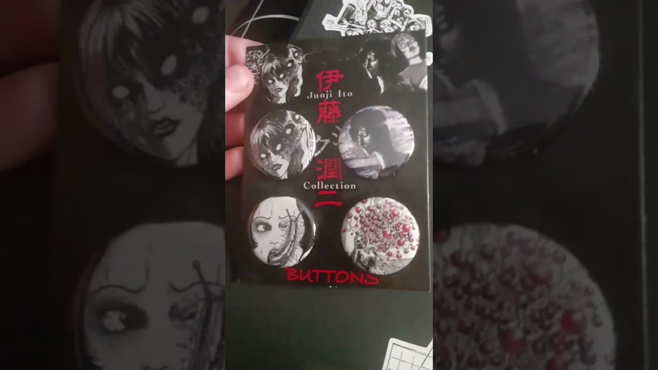 JUNJI ITO PINS #uzumaki #junjiitocollection