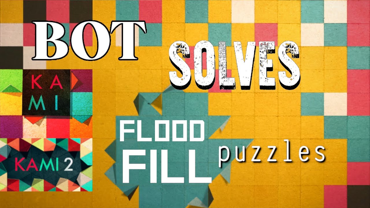 Using Python to solve flood-fill puzzles (Kami and Kami 2 games)