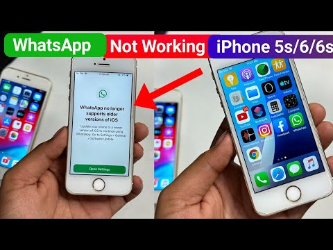 Fix WhatsApp Not Working in iPhone 6 | WhatsApp Not Working in iPhone 6/6s/5s | WhatsApp iOS 12 |