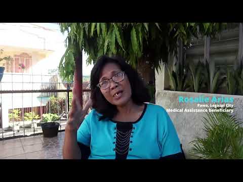 Statement: DSWD Financial Assistance recipient