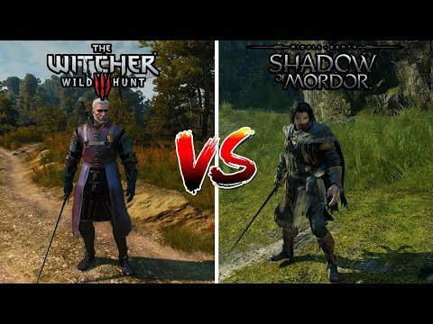 The WITCHER 3 vs SHADOW OF MORDOR (GOTY 2015 vs GOTY 2014) - Which One is Better?