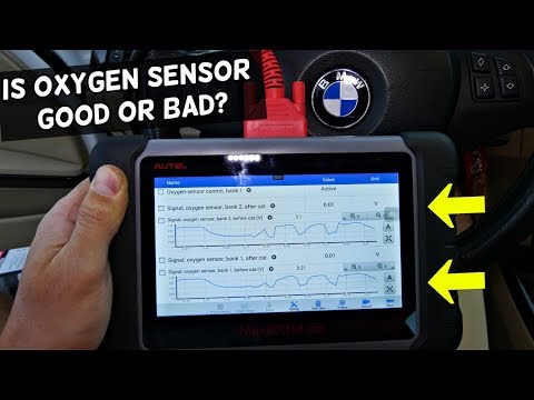 HOW TO KNOW IF OXYGEN SENSOR IS GOOD OR BAD ON BMW