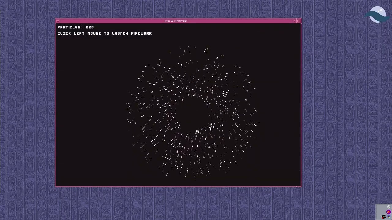 Fireworks Program w. Raylib/C++