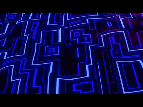 Blue Abstract Background Video Loop - Simple Lines Pattern - Motion Graphics - Texture to Sleep to