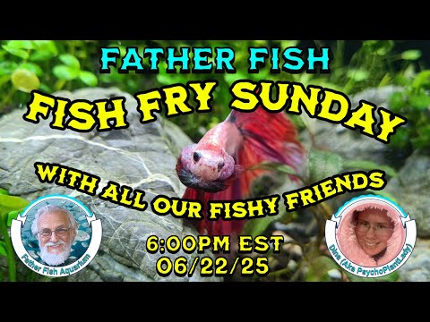 Fish Fry Sunday with Father Fish and Dina