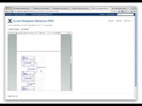Google Drive (Docs) in Confluence 3.5 - 5.x (OLD Video)