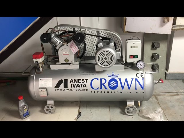 Compressors - 3hp Crown Anest Iwata Air Compressor Trader - Wholesaler ...