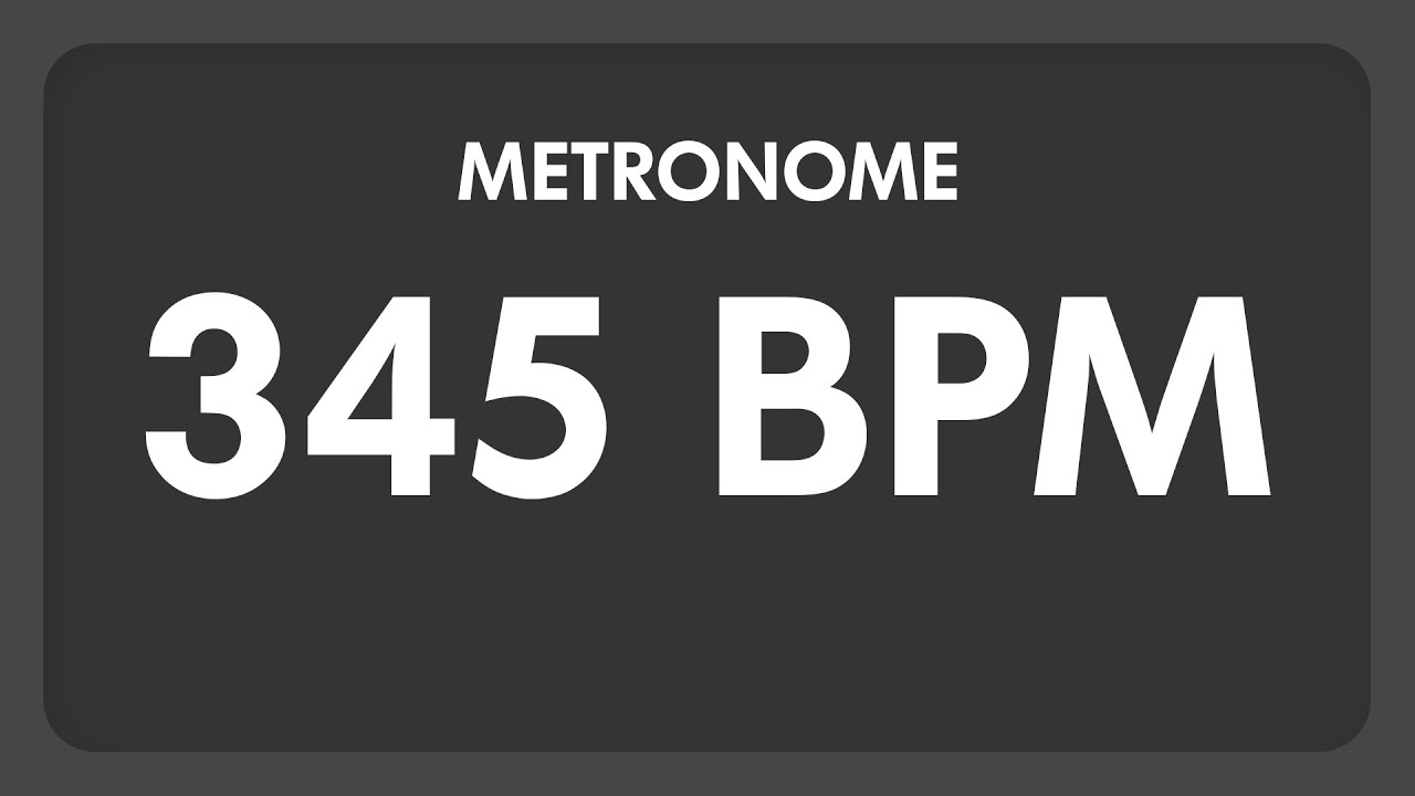 345 BPM - Metronome