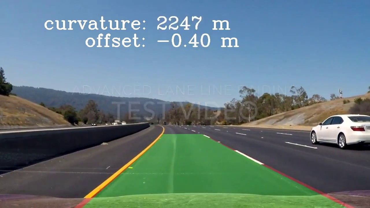 Lane lines finding with OpenCV