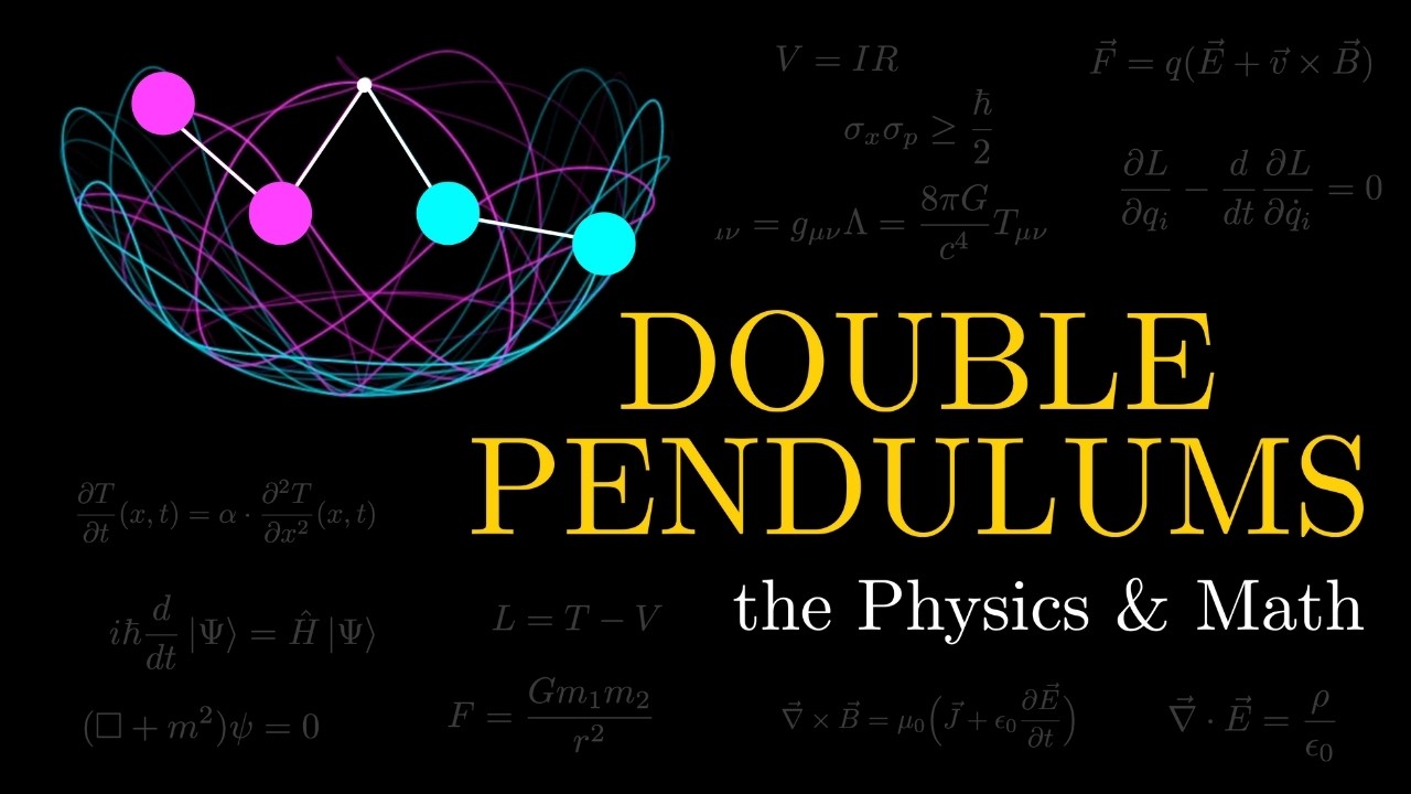 Everything You Need to Know About the Double Pendulum #SoMEpi