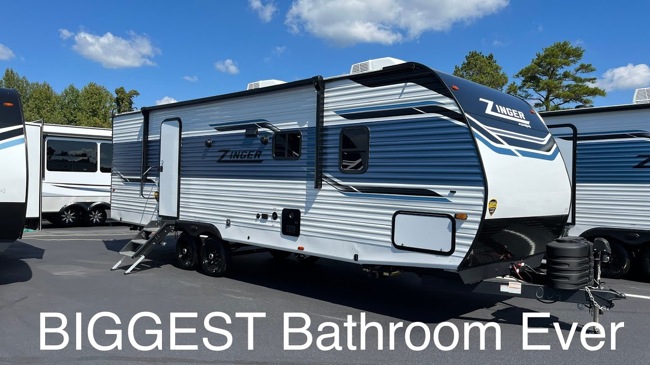 MEGA Bathroom! 2024 Crossroads Zinger 280RB