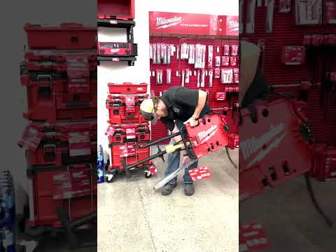 The Milwaukee Leveling Tripod Chain Vise is sturdy, portable, and set up is a breeze.