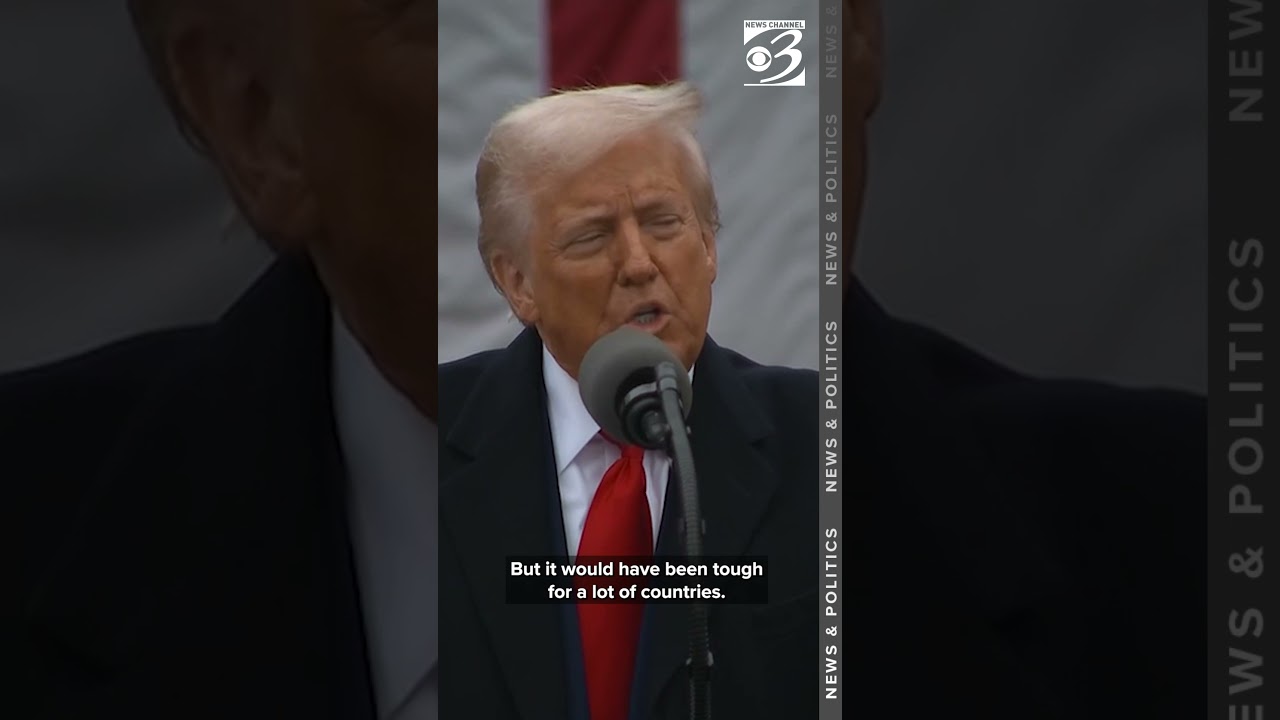 TARIFF CHART: President Trump unveils reciprocal tariffs at White House