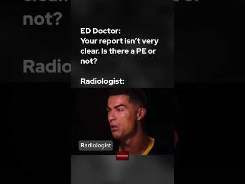 Sometimes yes and no #radiologist #radiology