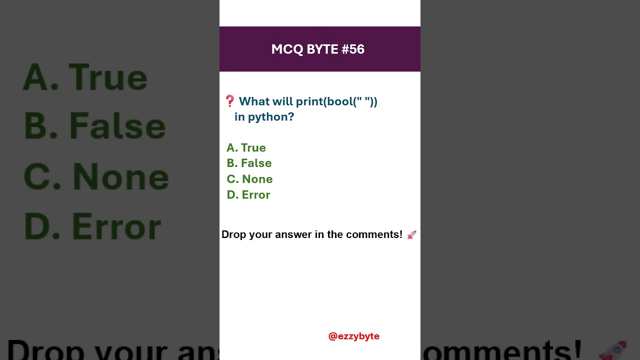 Only Smart Coders Know This 😲 | Python Output Challenge #python #mcqs