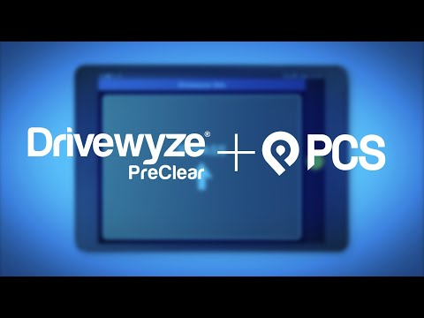 Drivewyze on PCS Software How it Works