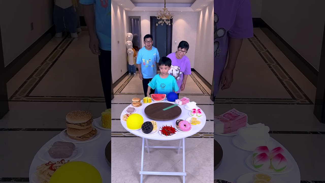 You Get Whatever The Pointer Points To, So Exciting!#Funfamily#Partygames#Familygames