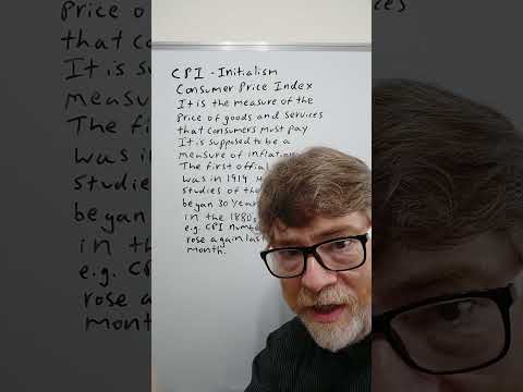 Do You What the Abbreviation CPI Stands for? English Abbreviation - Tutor Nick P