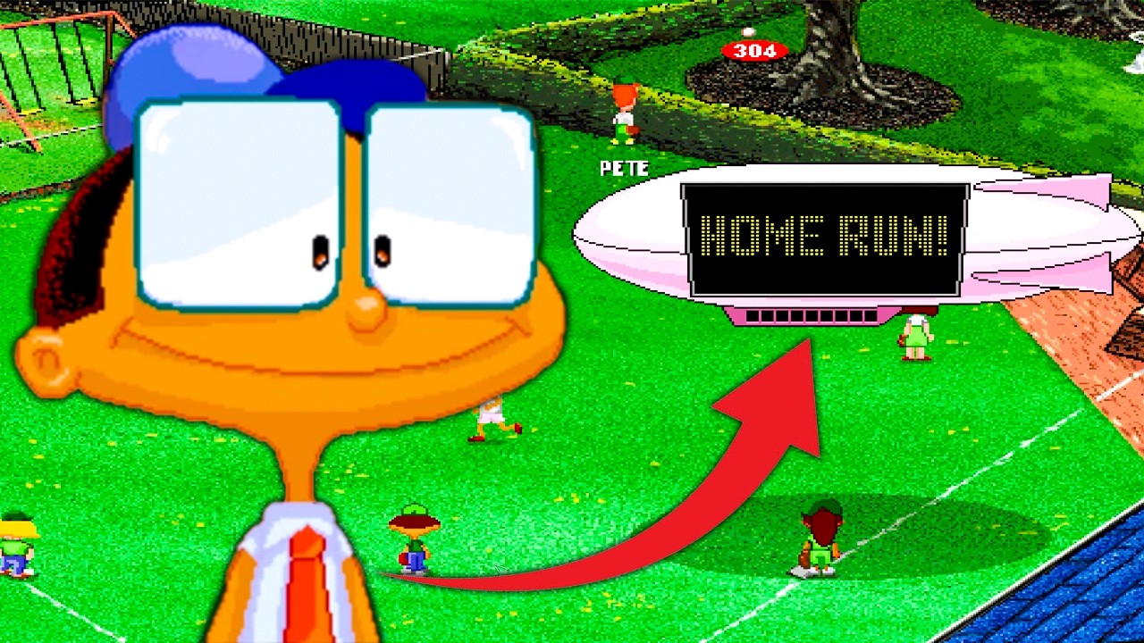 Backyard Baseball but I Can ONLY Hit Home Runs!