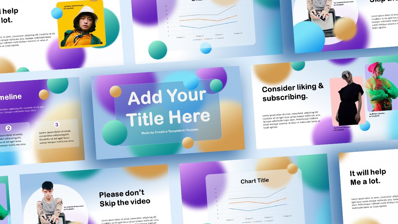Complex Gradient Powerpoint | Aesthetic PowerPoint Presentation | FREE TEMPLATE | 01