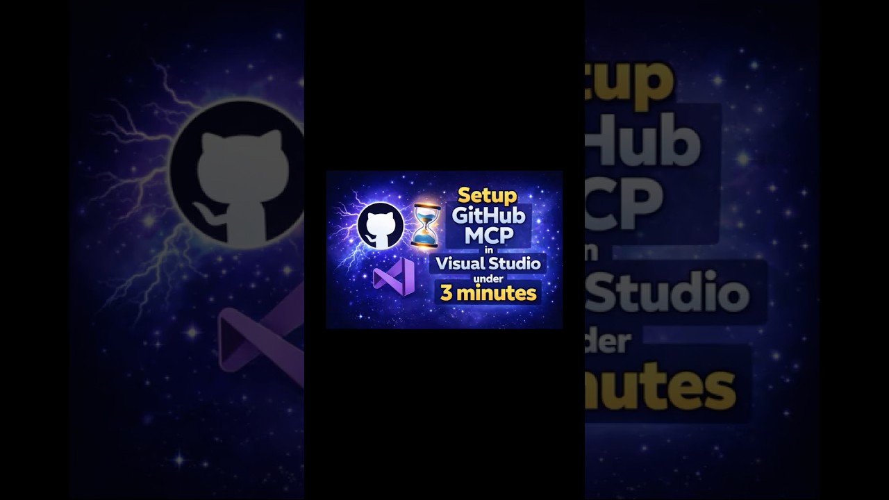 How to Configure GitHub MCP in Visual Studio (Step-by-Step)