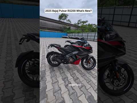 2025 Bajaj Pulsar RS200 What's New #shorts #automobile