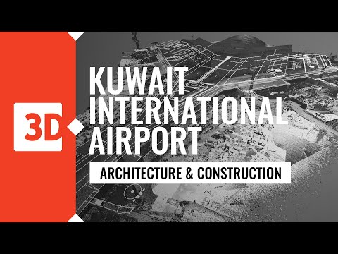 Kuwait International Airport - point cloud and 2D drawings