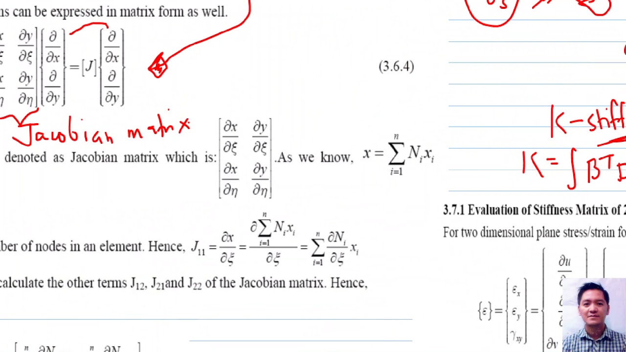 Finite Element Analysis-Isoparametric Rectangular and SMATH Solution