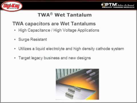 Wet Tantalum Capacitors