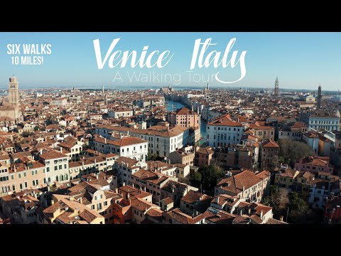 Venice, Italy Walking Tour Map