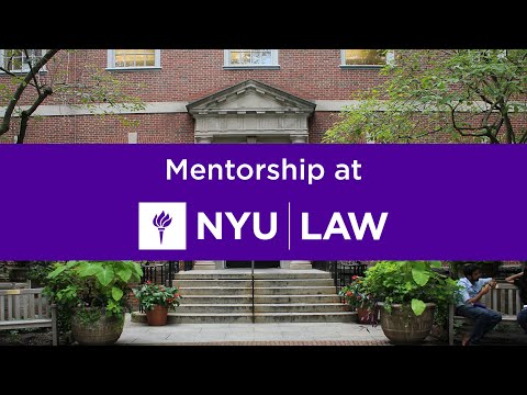 Mentorship at NYU Law