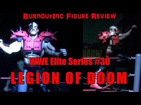 LEGION OF DOOM HAWK & ANIMAL WWE Elite Series 30 Figure Review and Animation