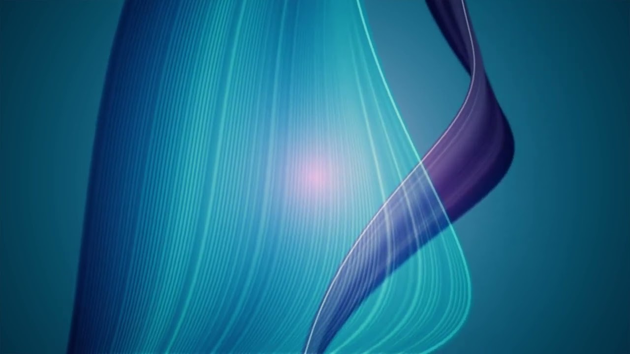abstract blue curved lines vector background