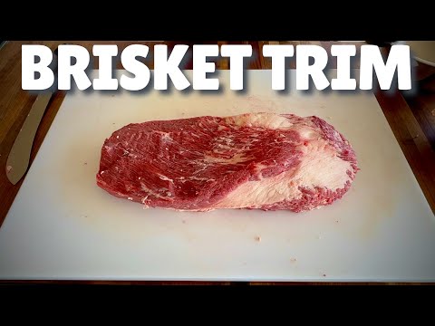 How I Trim My Brisket