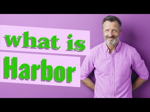 Harbor | Meaning of harbor