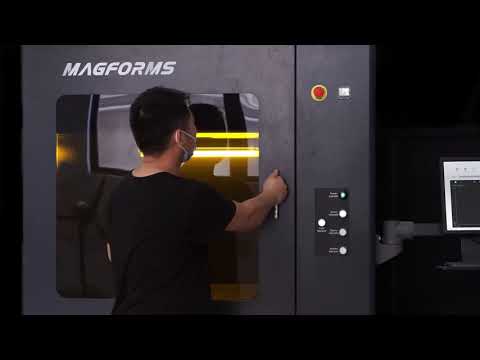 New launch open source large build size SLA 3D printer from magforms