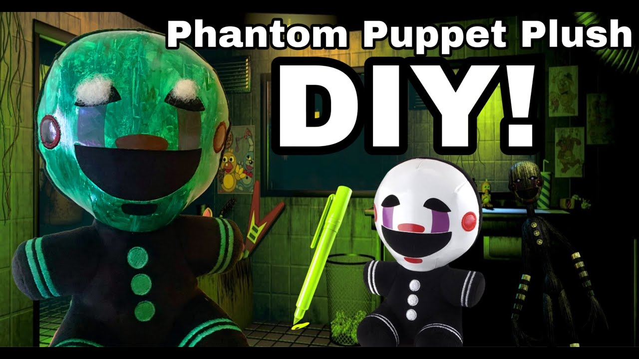 Custom Phantom Puppet DIY! (EASY)