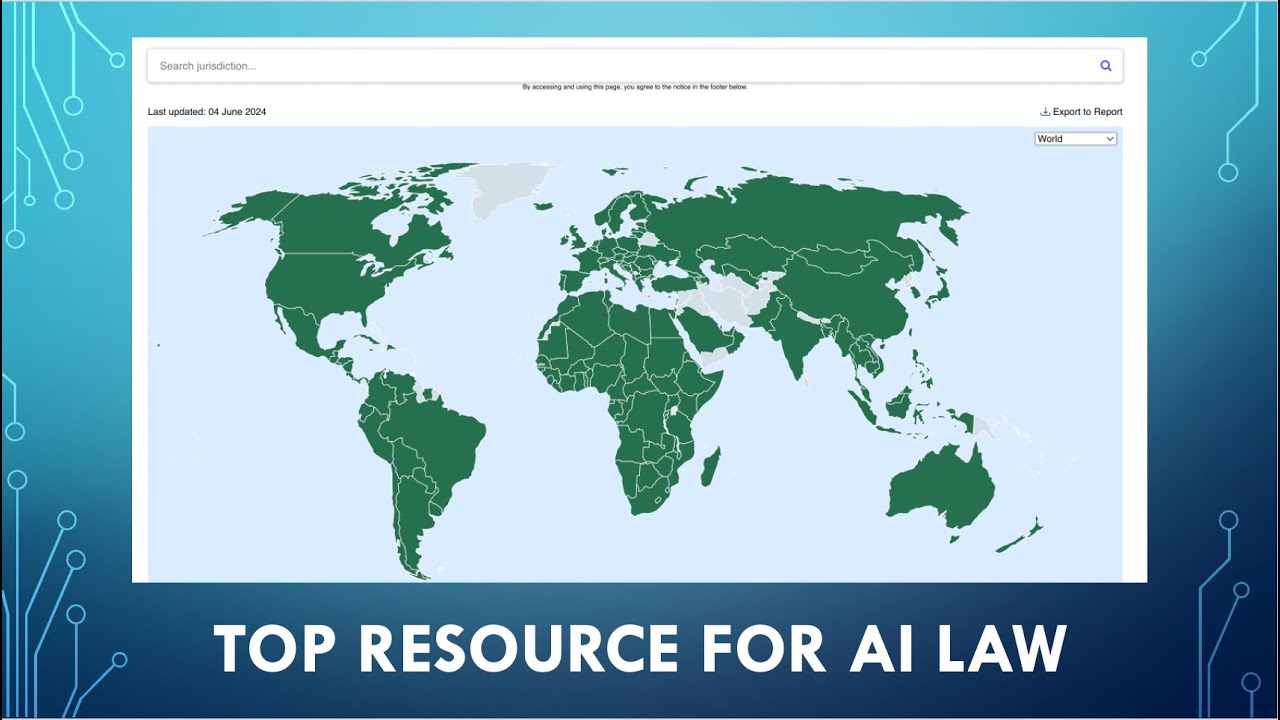 Global AI Regulation Tracker | stay up to date on AI laws