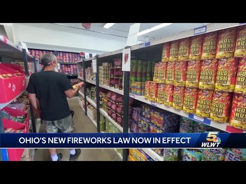 Ohio's new fireworks law: What to know before July 4th holiday