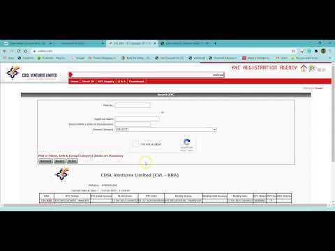 KYC status/how to print from cvlkra #mutualfund #ravishikha