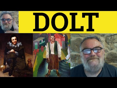 🔵 Dolt Meaning - Dolt Examples - Dolt Definition - Describing People - Dolt