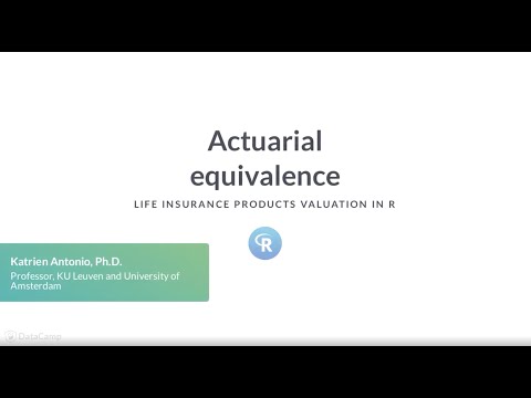 R Tutorial : Actuarial equivalence