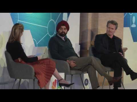 Mastercard CEO Ajay Banga and Bank of America CEO Brian Moynihan: Meaningful Innovation Application