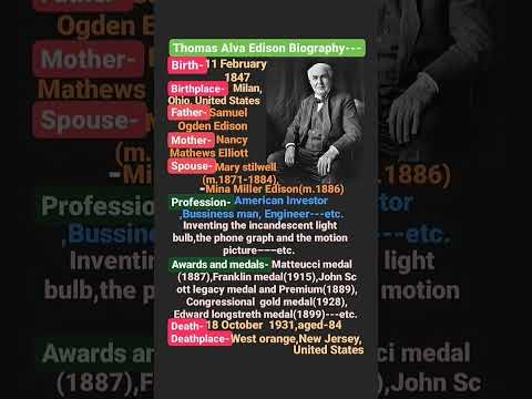 Thomas Alva Edison