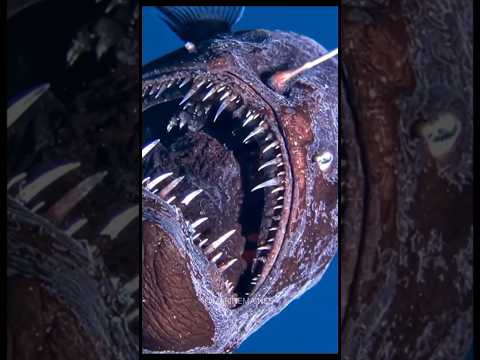 Deep Sea Horror :The Angler Fish Nightmare #oceanmystery#shorts