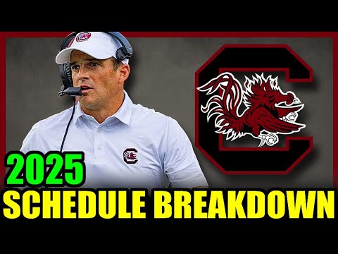 South Carolina 2025 Schedule Breakdown