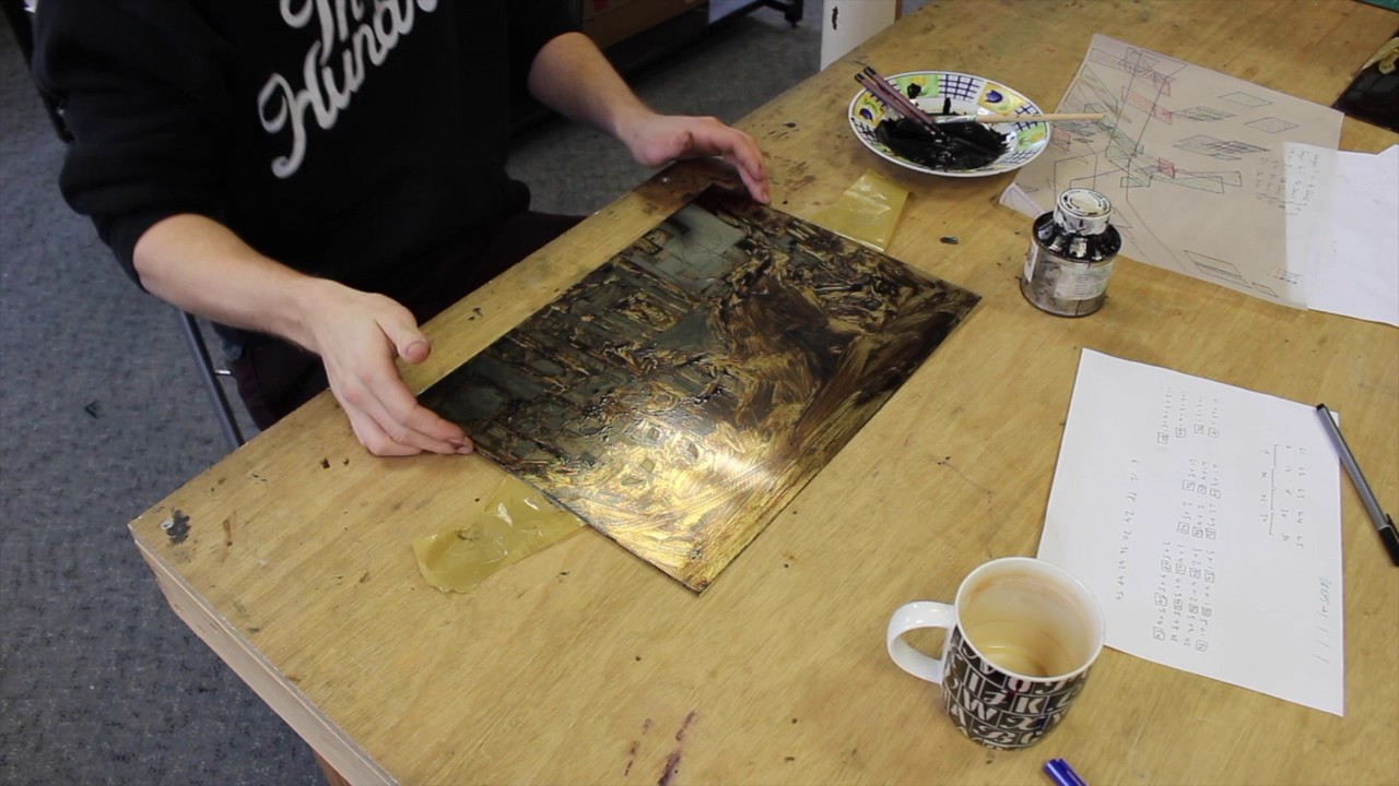 The Etching Process: Adding an Aquatint