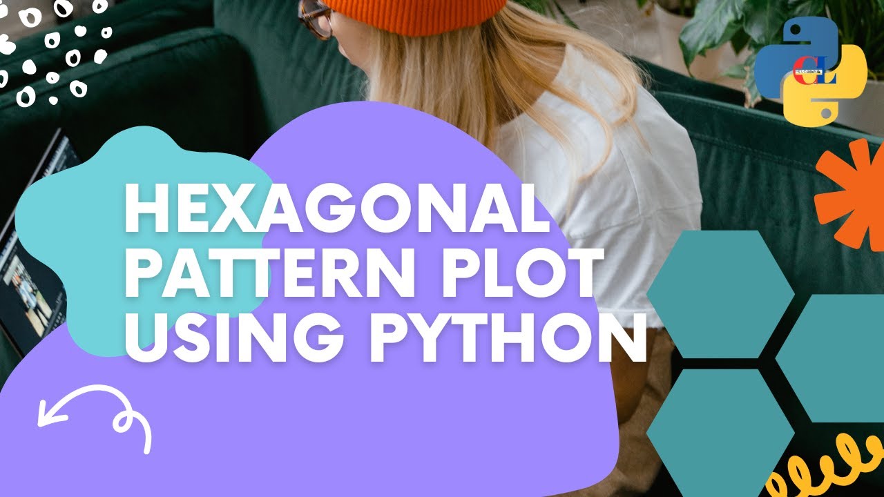 Hexagonal pattern plot using python