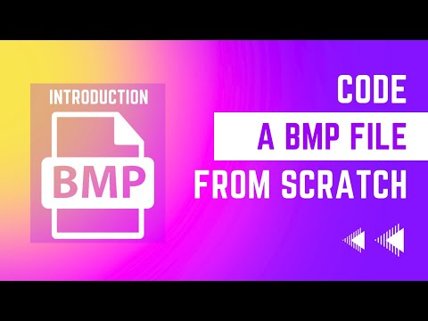 How To Code A BMP Generator - Introduction