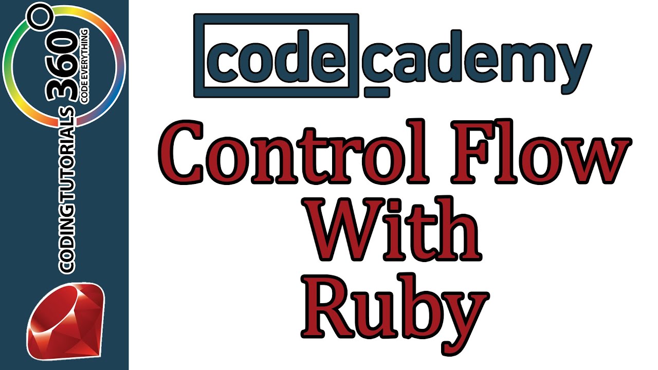 Learn Ruby with Codecademy: Control Flow with Ruby: Control Flow with  Ruby 3/19